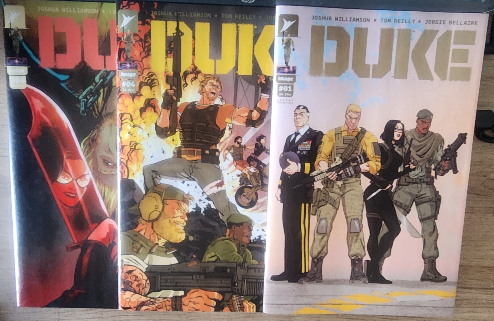 GI JOE DUKE #1 & 4 Variants Skybound Image Comics | eBay