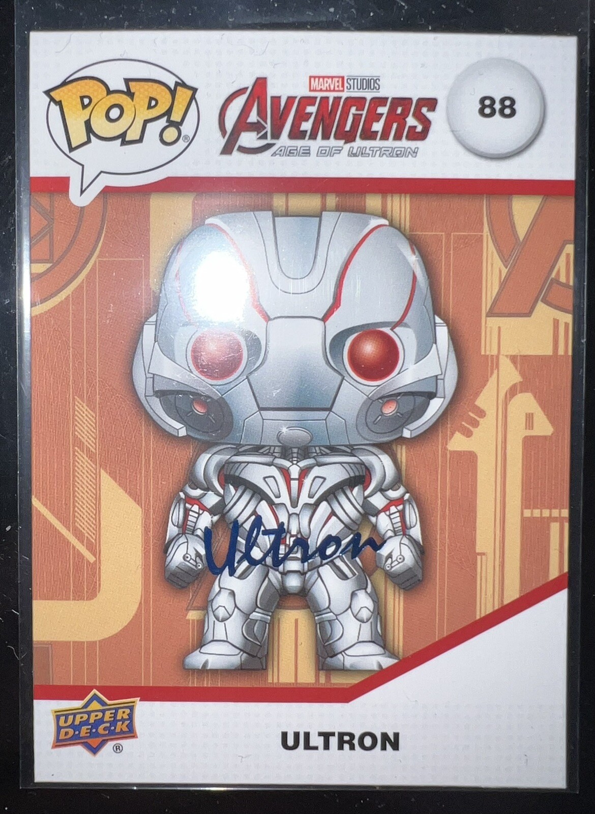 Funko Upper Deck Marvel Infinity Saga Ultron Facsimile Signature ...