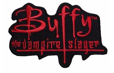 Buffy The Vampire Slayer Logo TV Series 3 1/4" Wide Embroidered Patch ...