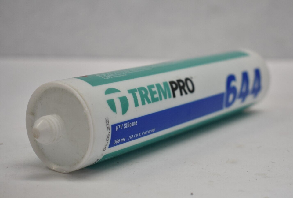 TremPro Silicone Sealant Cartridge Clear General Purpose RTV 644 300mL ...