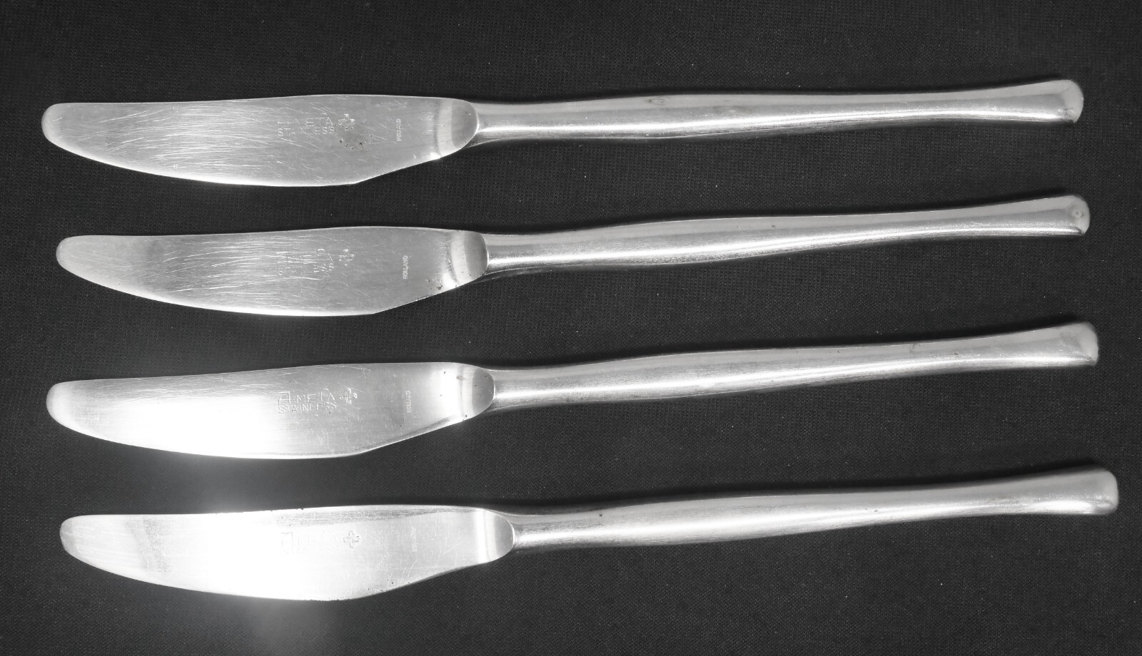 Amefa Stainless Holland AFS20 Dinner Knife set of 4. 9 1/4" Long | eBay
