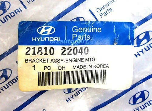 GENUINE ! ENGINE MOTOR MOUNT LEFT for 95-99 HYUNDAI ACCENT OE# 21810 ...