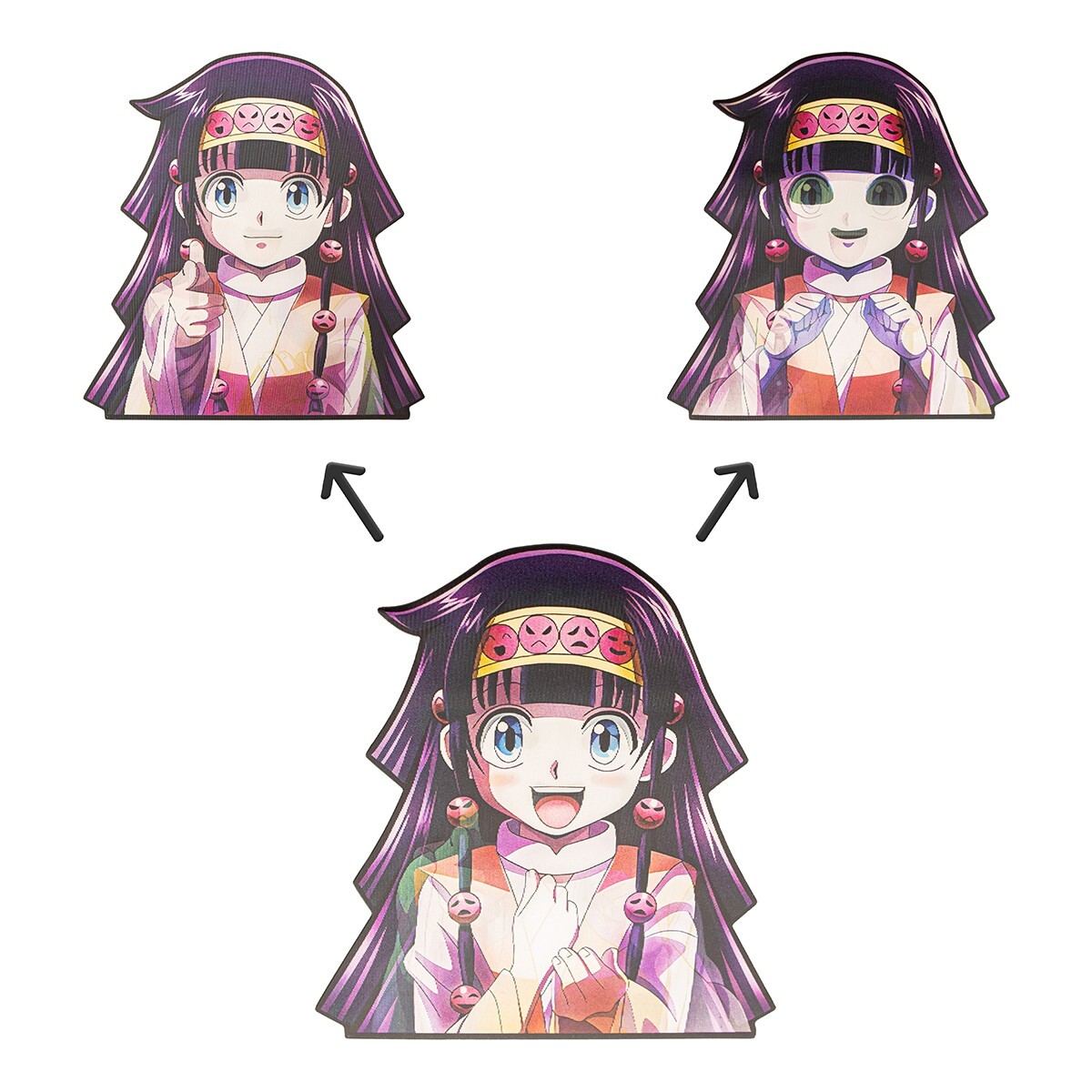 Anime Peeker Wall Art Hunter × Hunter Decor Alluka Zoldyck Decal ...