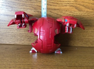 Bakugan Dual Hydranoid Red Pyrus 400g Large Deka Size | eBay