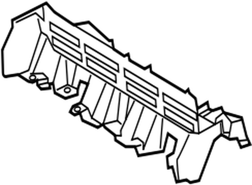 52129-60030 Toyota Cover, front bumper, lower 5212960030, New Genuine ...