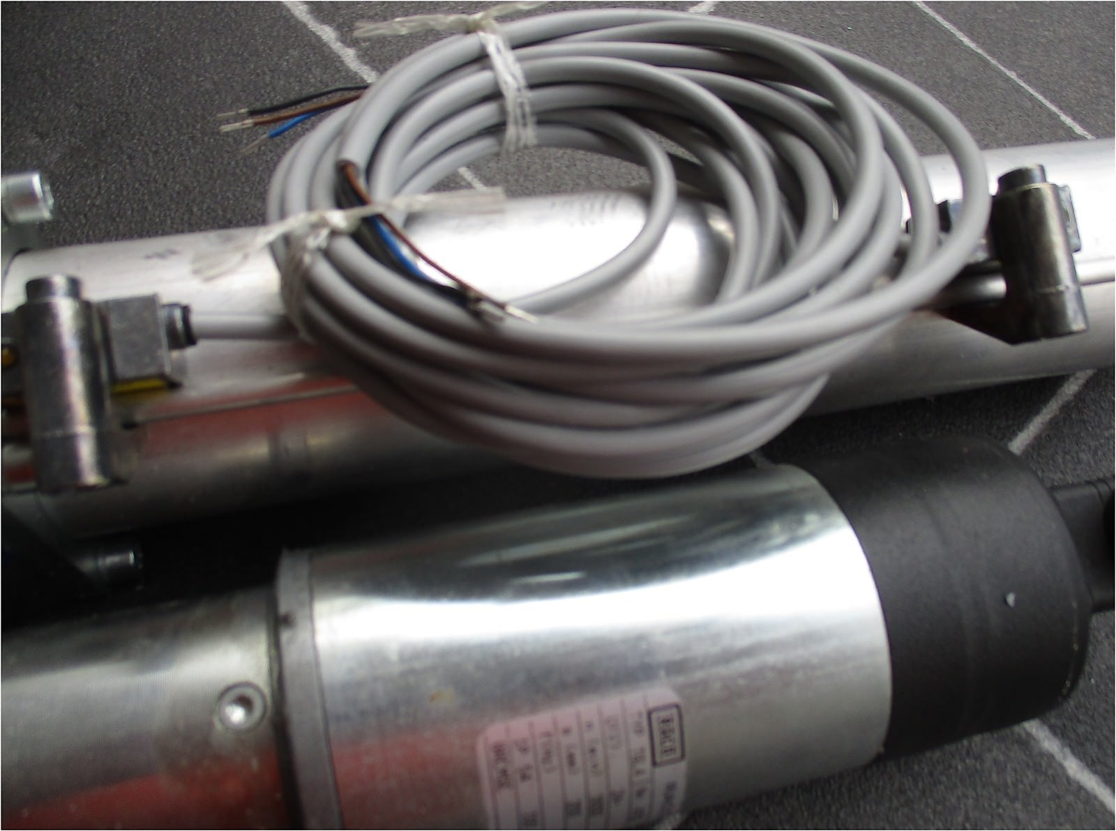 RACO T6L4 4kn 24v DC 200mm Stroke Precision Actuator RAM Limit Sensors ...