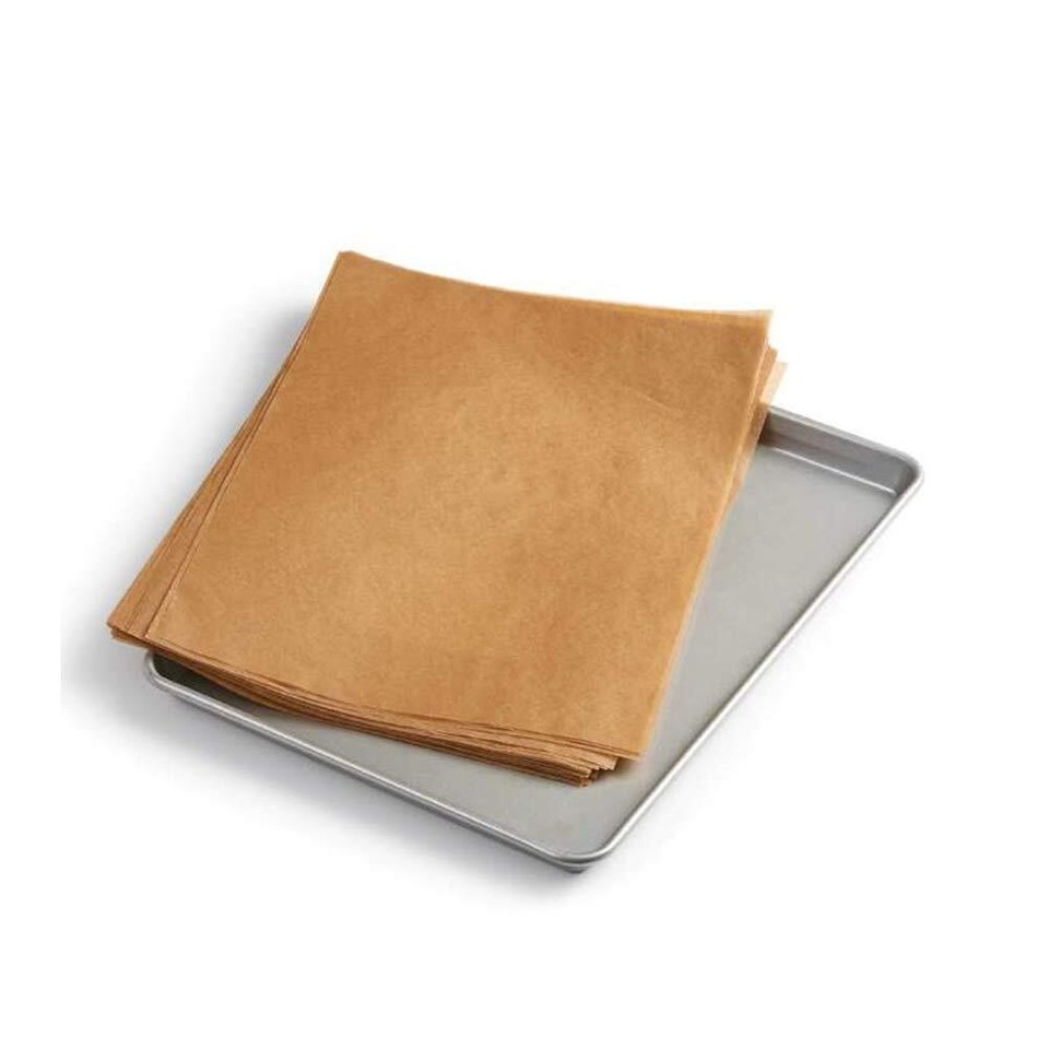 , Pre-Cut Natural & Unbleached Baking Parchment Paper, Heavy Duty ...