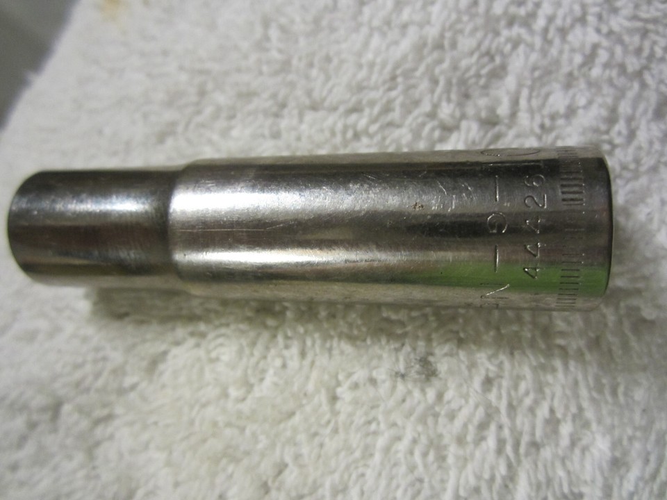 10 mm Craftsman 10MM, 6 Point, 3/8" Dr DEEP Socket Inverted G 44426 USA ...