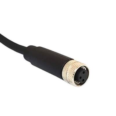 1 x PXPTPU08FBF03AC010 Connector M8 Female PIN3 Straight Plug 3A 60V ...