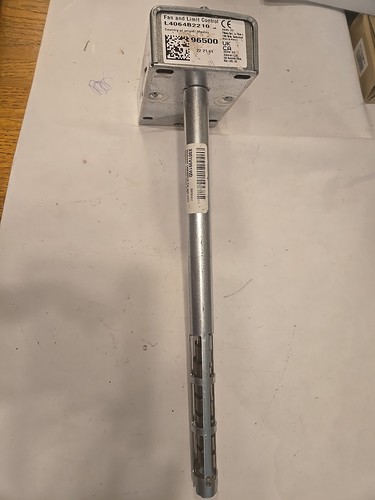 L4064B 2210 New Honeywell L4064B2210 Combination Fan And Limit Control ...