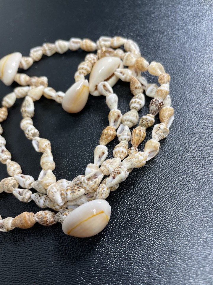 Vintage 36” Bohemian Shell Necklace | eBay