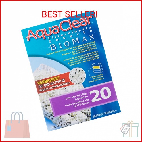 Aqua Clear AquaClear 20 BioMax, Aquarium Filter Replacement Media ...