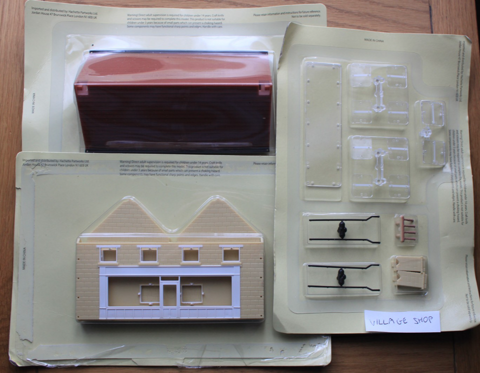 Hachette Your Model Railway Village 00 Gauge Sealed Building Kits Multi ...
