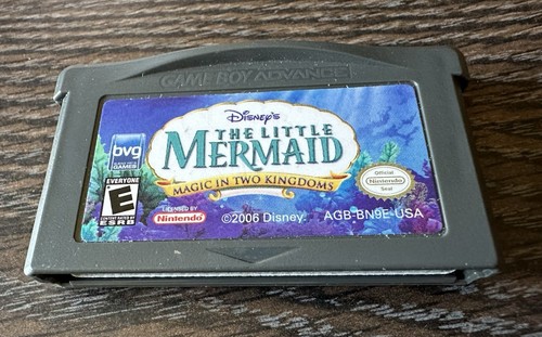 The Little Mermaid Magic in Two Kingdoms Nintendo Game Boy Advance GBA ...