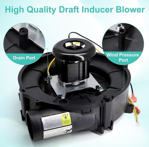 REPLACEMENT FOR Goodman Furnace Draft Blower 115V 22307501 119384-00 ...