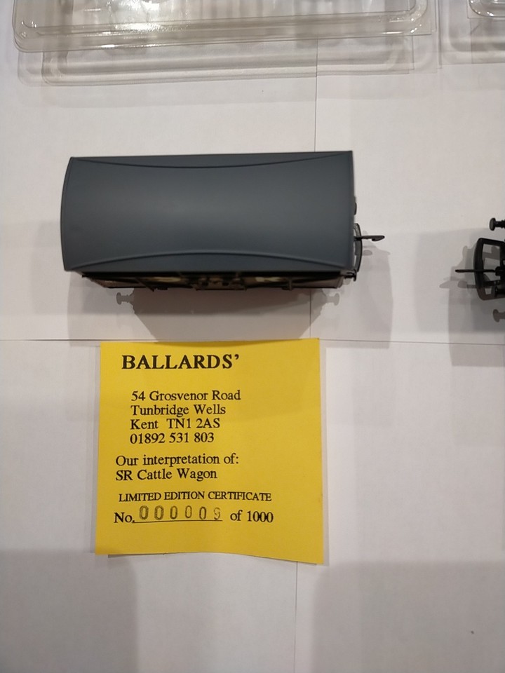 Dapol OO gauge SR Cattle Wagon, 53172, Ballards Limited Edition, boxed ...