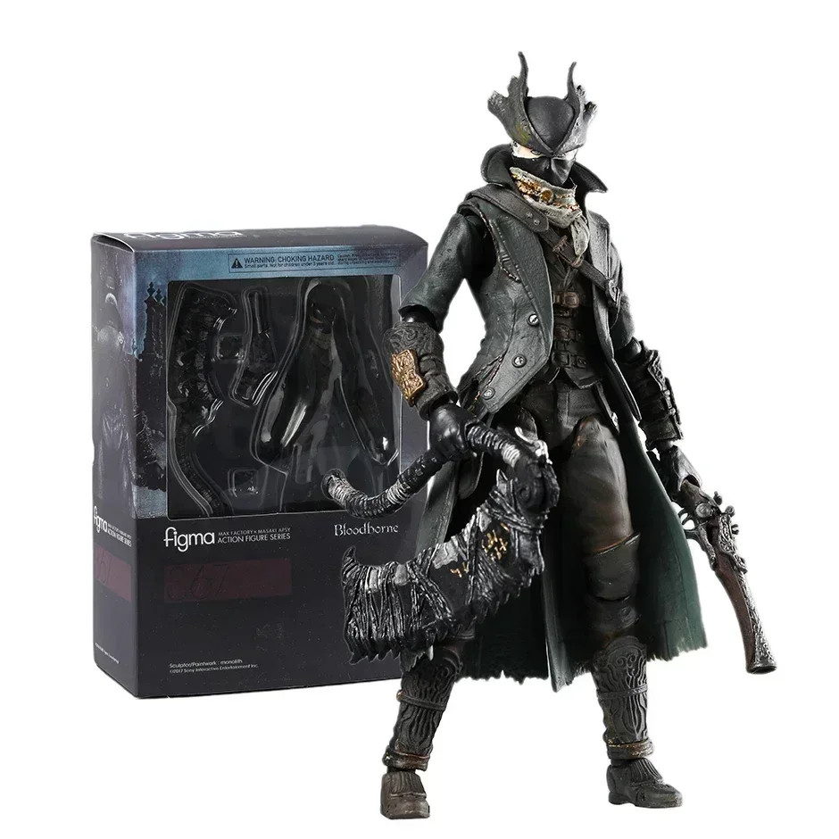 Figma 367-DX Hunter Action Figure PVC Model Toy The Old Hunters Movable ...