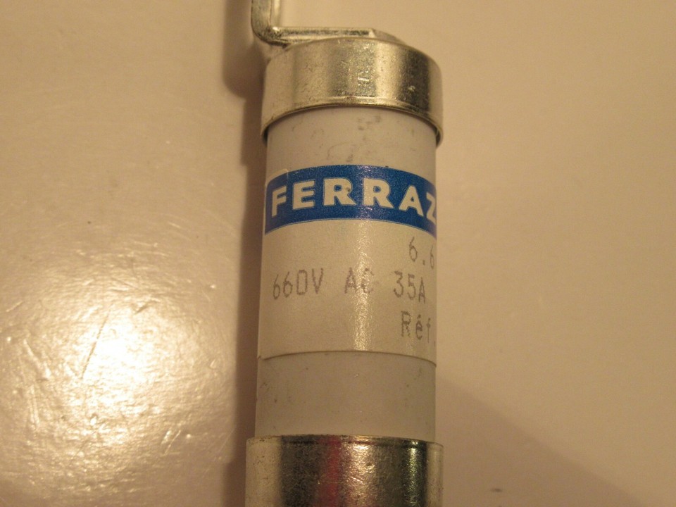 FERRAZ 6.6 URS 17/35 660V AC 35A PROTISTOR FUSE NEW | eBay