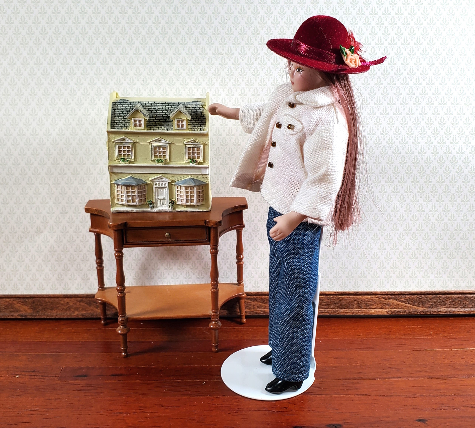 1:144 Scale Dollhouse Resin Miniature "Country Store" 3 Story | eBay