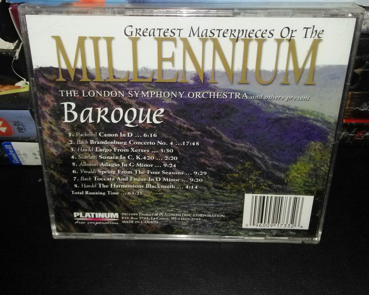 Greatest Masterpieces of the Millennium: Baroque by London Symphony ...