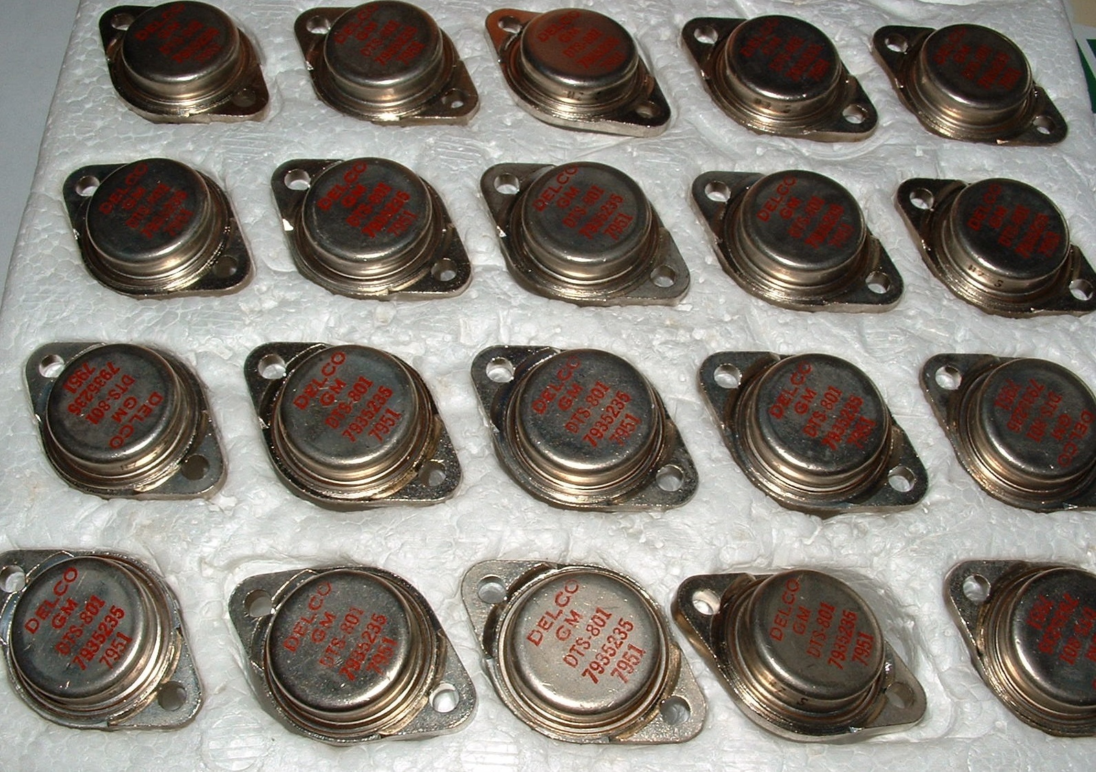 Delco GM DTS-801 7935235 TO3 NPN vintage power transistor | eBay