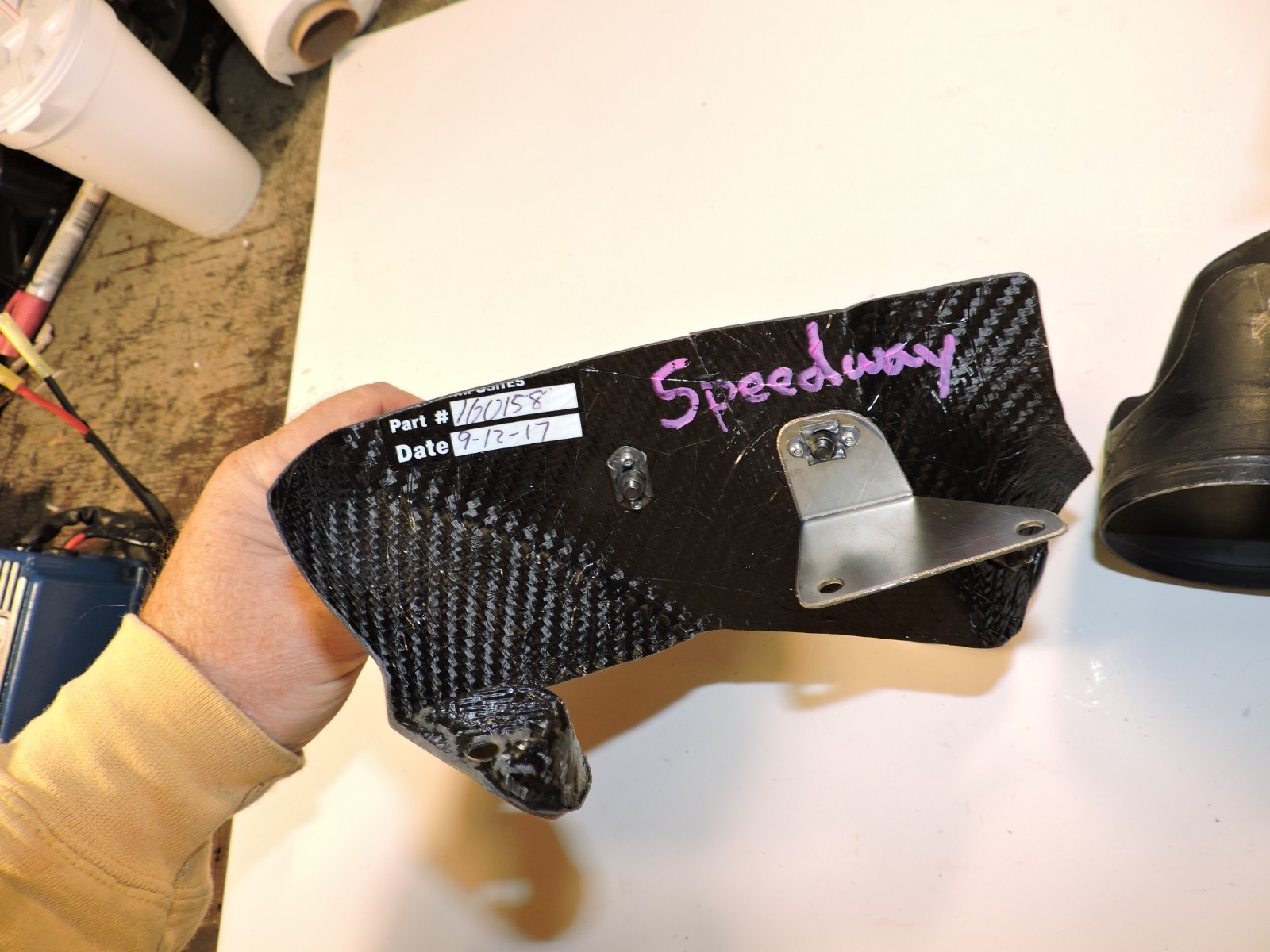 Assorted Carbon Fiber brake spindle ducts NASCAR Late model ARCA | eBay