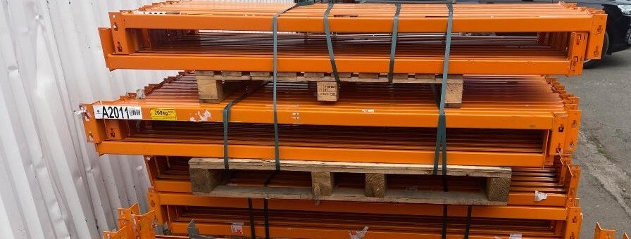 DEXION SPEEDLOCK PALLET RACKING BEAMS 1740mm x 50mm used 174cm x 5cm ...