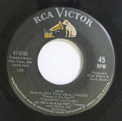 Jazz 45 Al Hirt - Java / I Can't Get Started On RCA | eBay