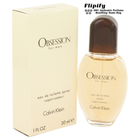 Obsession Cologne 6.7 oz / 1 oz / 5.4 oz / 5 oz / 2.5 oz EDT Spray for ...