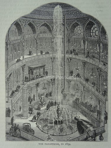 London THE ROYAL PANOPTICON OF ART & SCIENCE c1854 Original Victorian ...