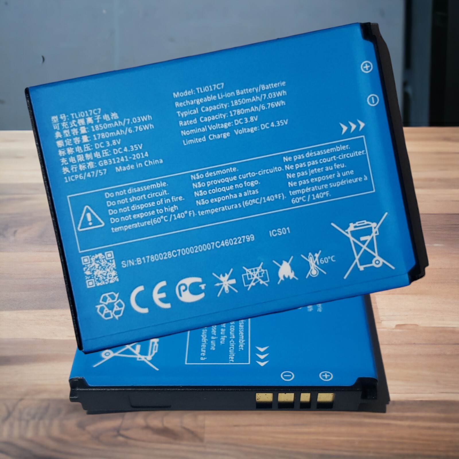 Alcatel Go Flip 4 4056w TCL 4056s TLi017C7 1850mAh Replacement OEM ...