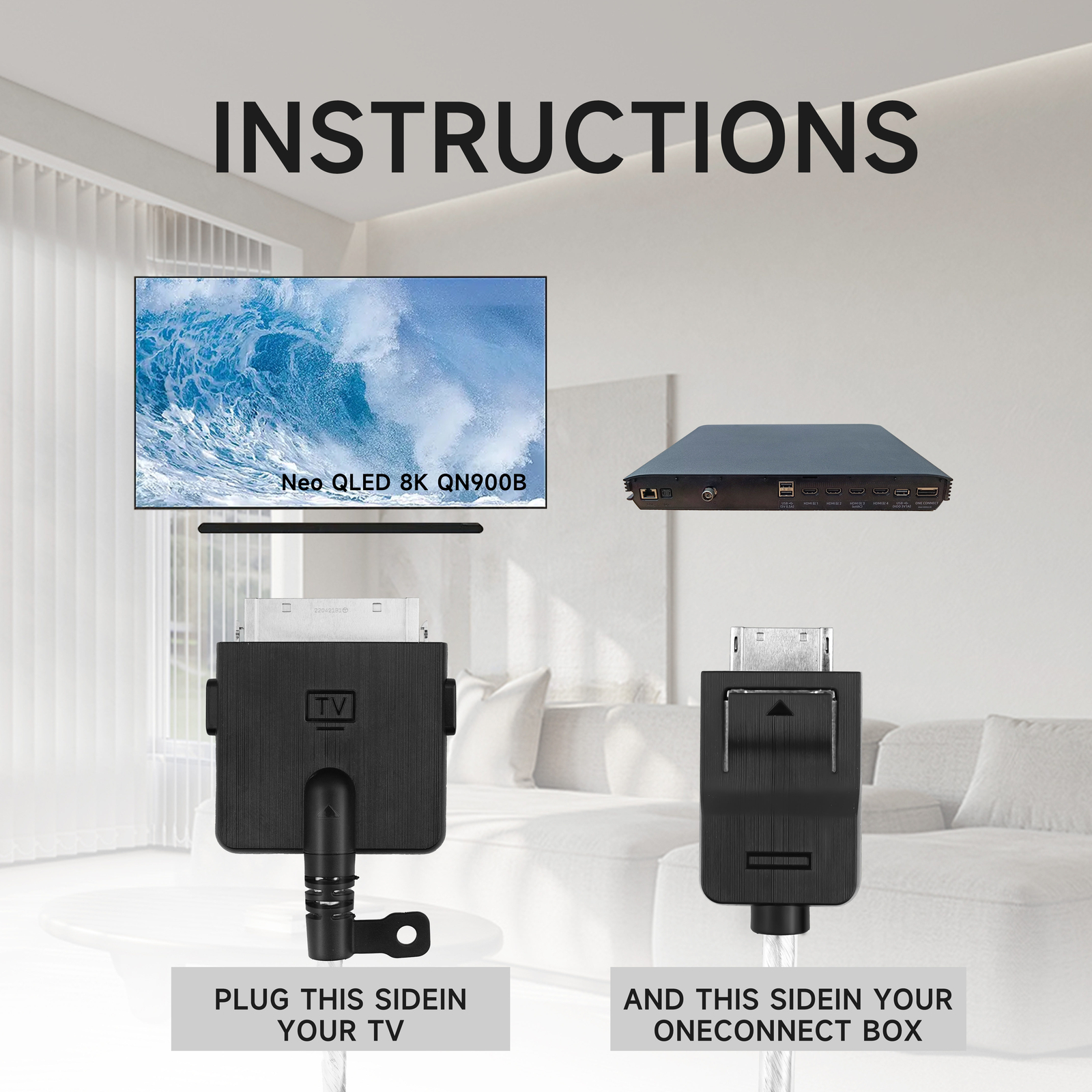 New For Genuine Samsung One Connect Cable BN39-02688A For QN85QN900AFXZA | eBay