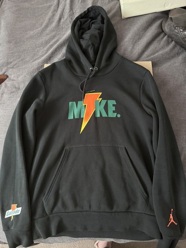 Jordan Nike Be Like Mike Gatorade Hoodie Sweatshirt Black Men’s Médium ...