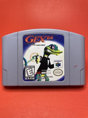 Gex 64: Enter the Gecko (Nintendo 64, 1998) 31719197125| eBay