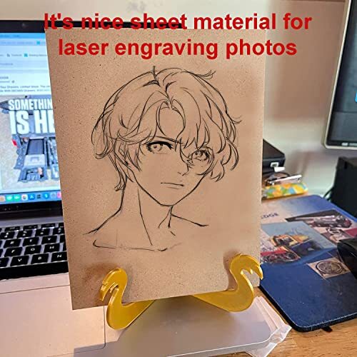 A3 MDF Wood Boards for Crafts 2mm Medium Density Fiberboard Wooden ...