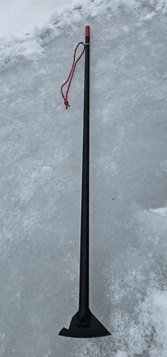Ice Slammin 62" Ice Spud Chisel Internal Slide Hammer Action Weighs 9 ...