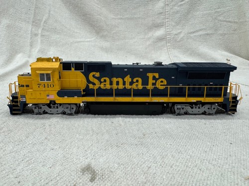 HO Scale Atlas Silver Santa Fe 8-40BW #7410 with ESU Loksound V5 | eBay