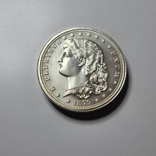 1879 SCHOOLGIRL DOLLAR PATTERN TRIBUTE J-1608 – 2 OZ 999 SILVER ...