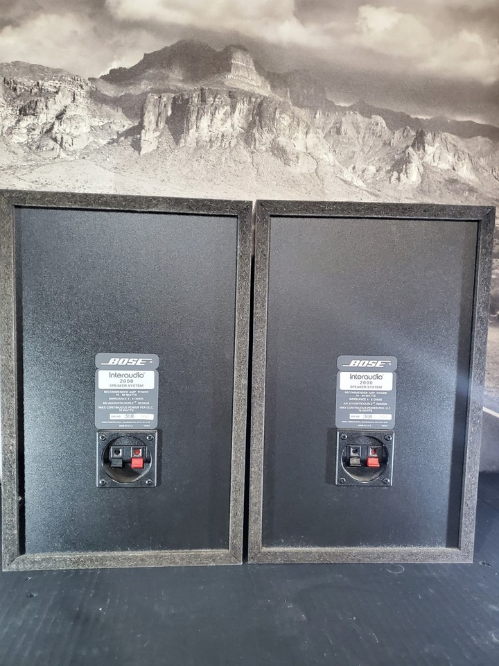 Bose Interaudio 2000 Speakers 70 Watts. | eBay