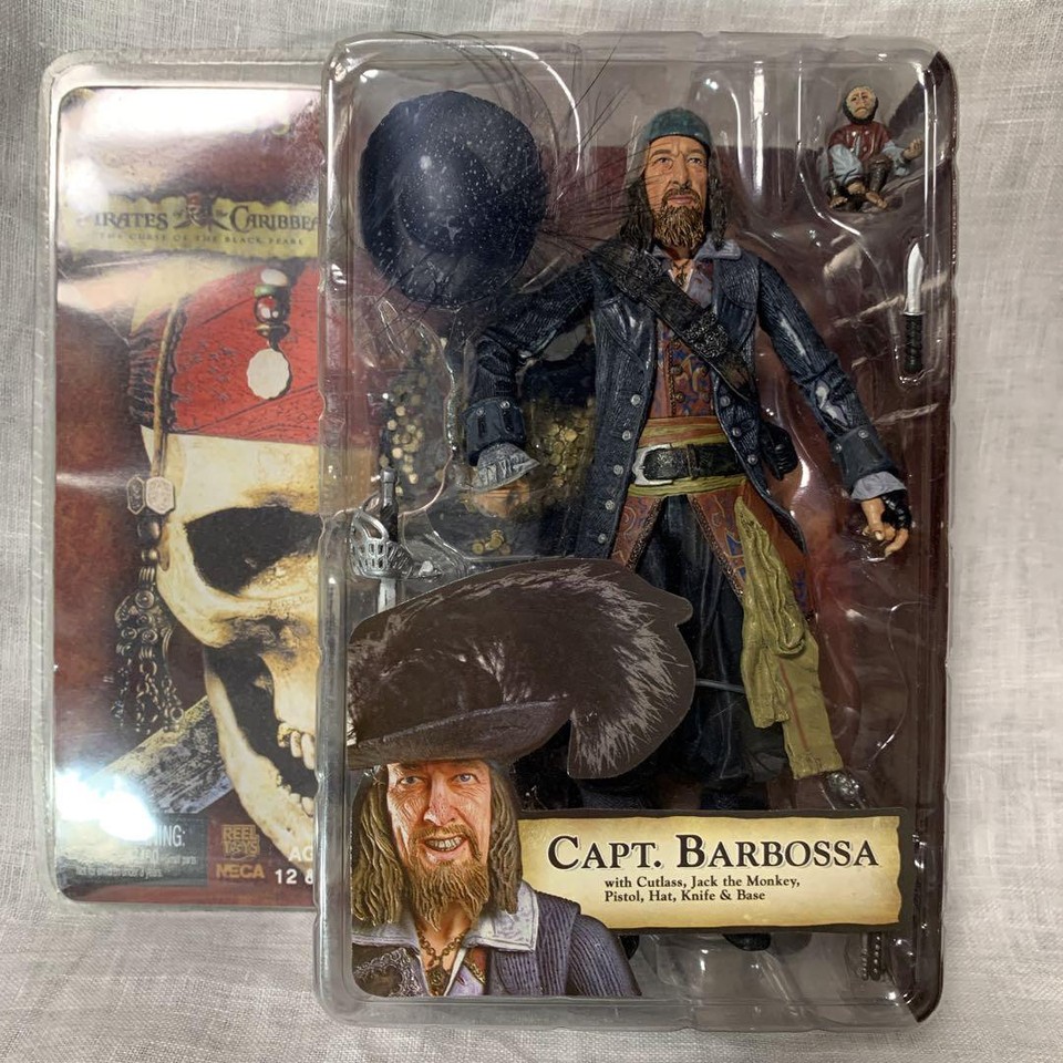 Pirates Of The Caribbean Figure Capt.Barbossa M184 | eBay