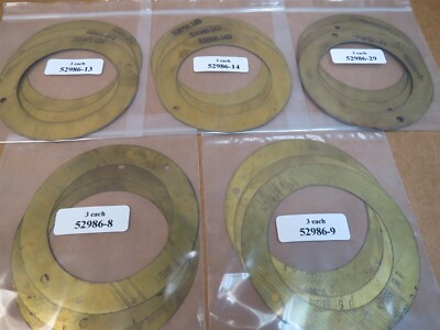 (15) Hamilton Standard WWII “E” Shank Propeller Spider Shims B17 B24 ...