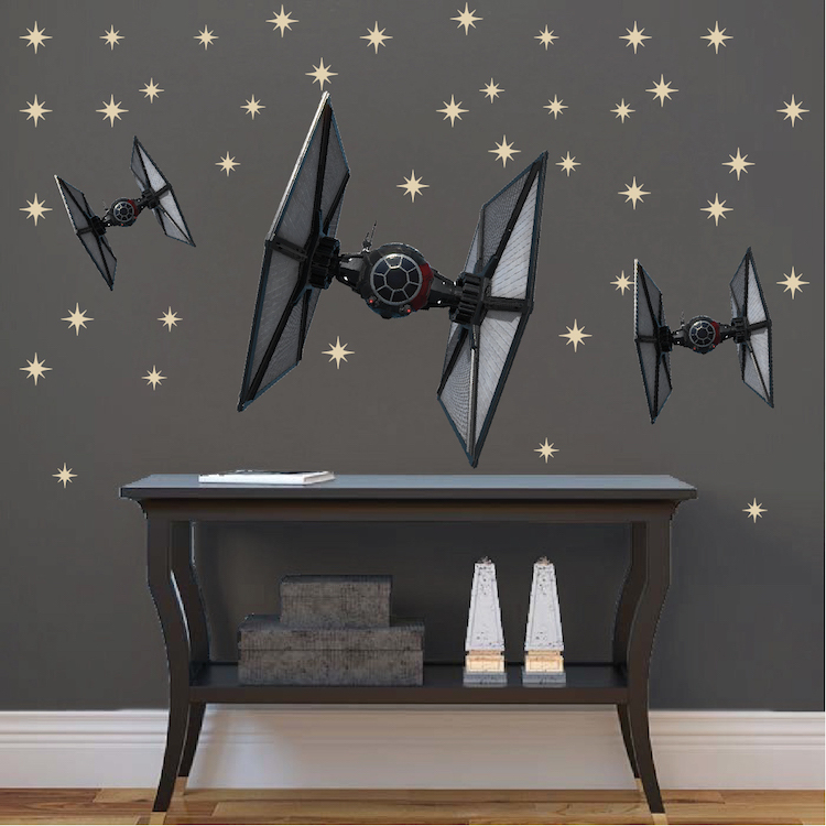 The Force Awakens Tie Fighter - Star Wars Tie Fighter Decal - Forces ...