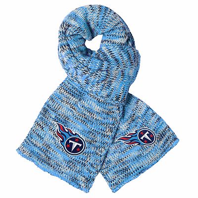 Tennessee Titans Scarf Knit Winter Neck - Team Logo Warm Soft New Peak ...