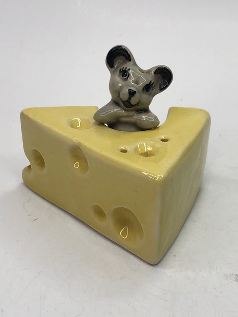 Ceramic Arts Studio 1950's Mouse Mice Cheese Female Madison WI Salt ...