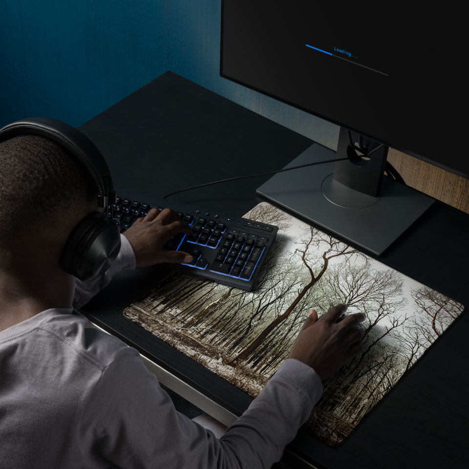 Gaming Mouse Pad Large Keyboard Mousepad, Extended Desk Pad XL Desk Mat ...