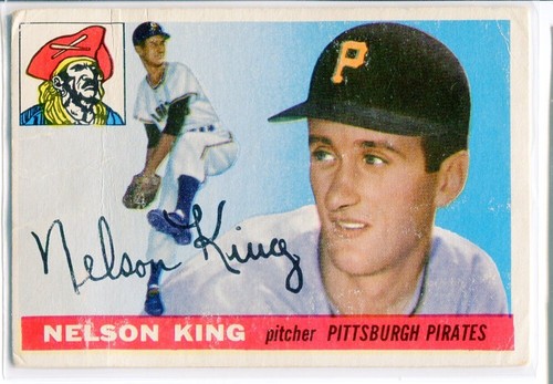 1955 Topps Baseball Nelson King #112 Pittsburgh Pirates | eBay