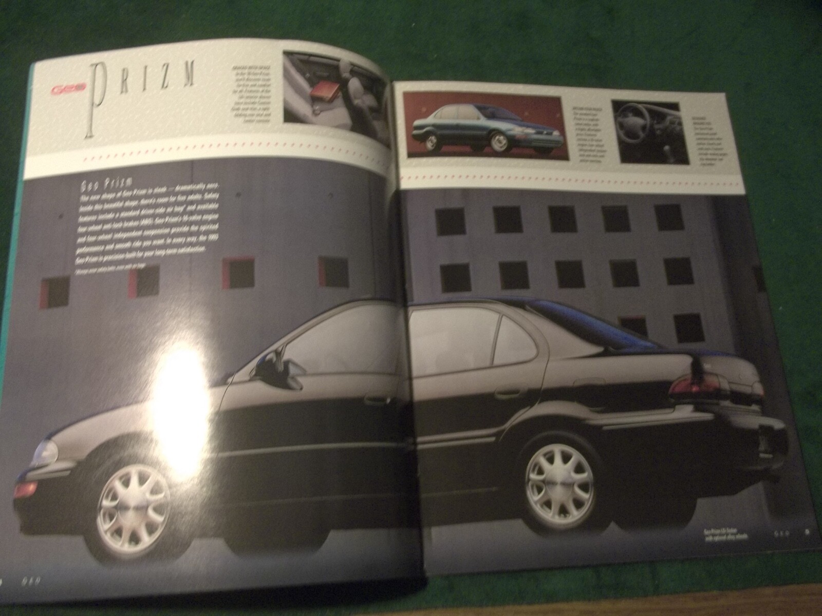 1993 CHEVROLET CHEVY GEO STORM PRIZM METRO TRACKER 12 page Sales ...