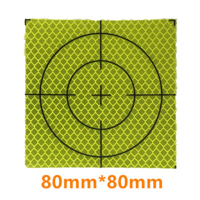 50pcs Super Power Fluoresce Green Reflector Sheet 80x80mm Reflective ...