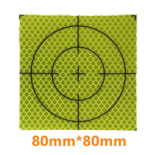 50pcs Super Power Fluoresce Green Reflector Sheet 80x80mm Reflective ...