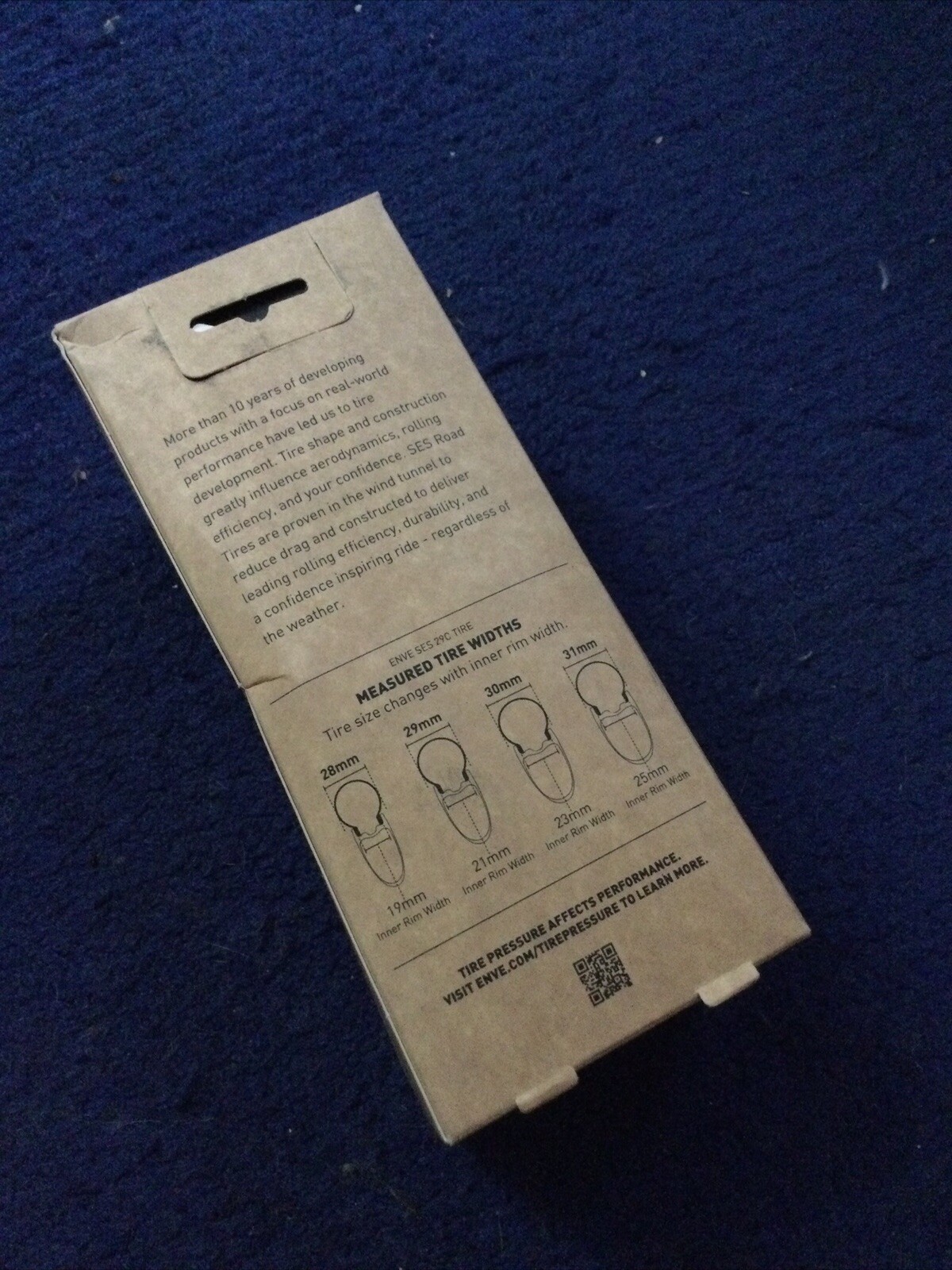 ENVE SES 700 x 29C Tubeless Folding Tire - Black (300-1022-002) for ...